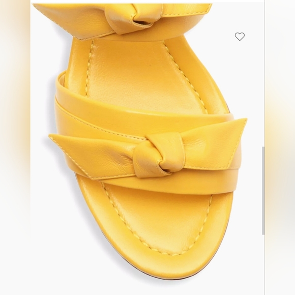 Alexandre Birman | Shoes | Alexandre Birman Clarita Block 6 Yellow Size ...